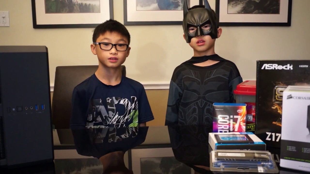 Leon and Batman Build a PC - YouTube