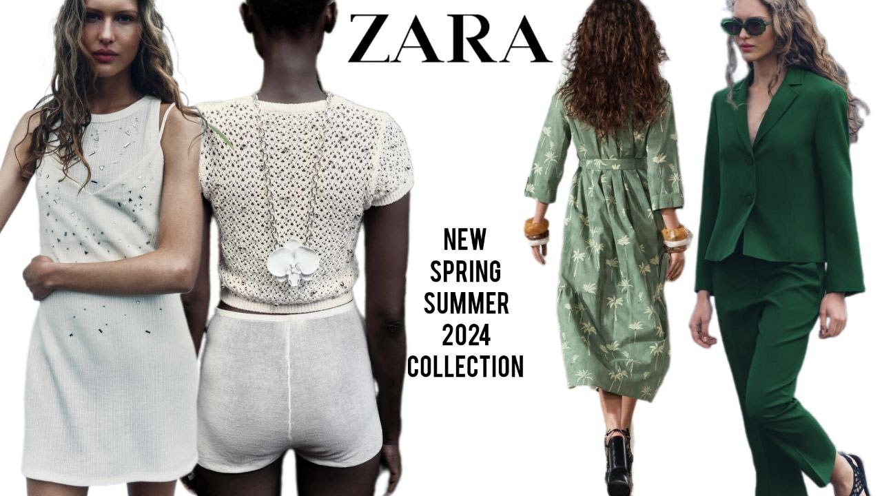 ZARA SPRING SUMMER 2024 COLLECTION WITH DETAILS & PRICE .(4K) ZARA HAUL ...