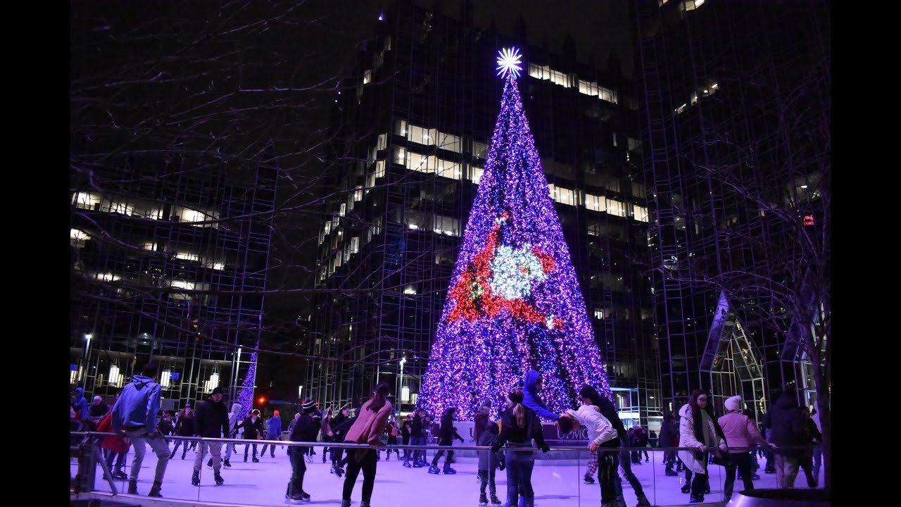 4k Downtown Pittsburgh at Christmas time - YouTube