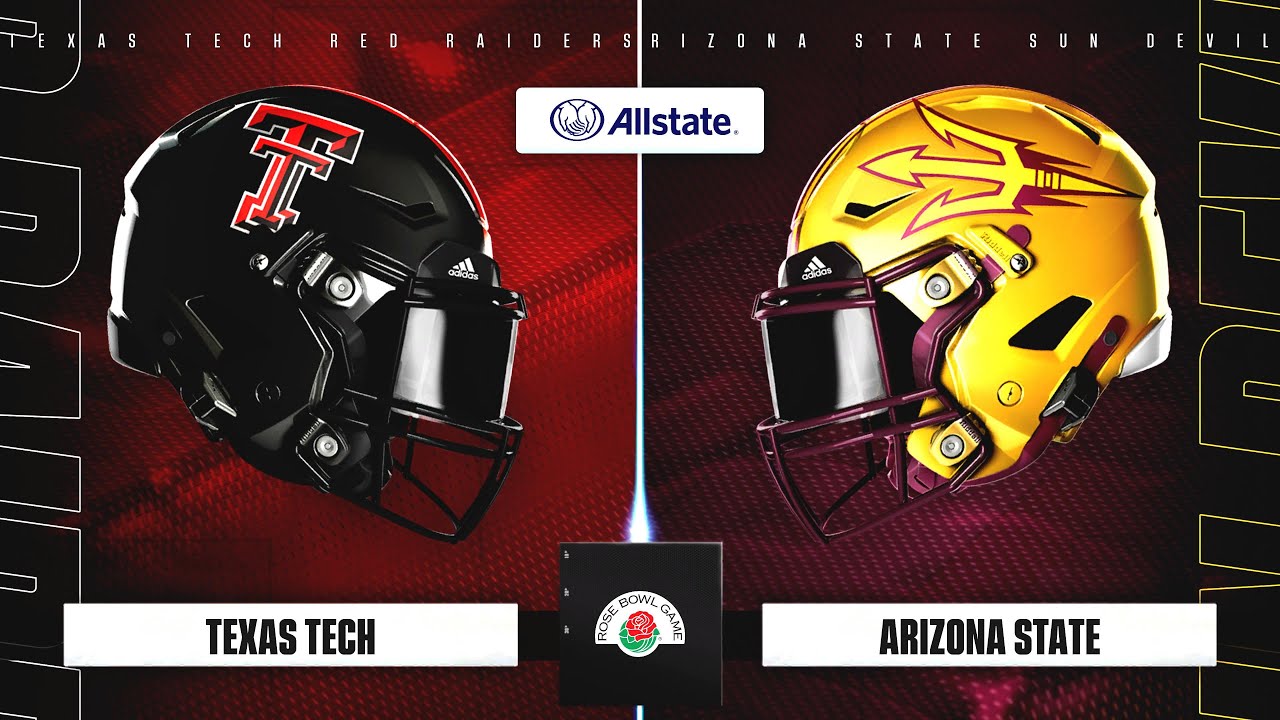 2026 CFP Semifinals - #4 Texas Tech vs #9 Arizona State - YouTube
