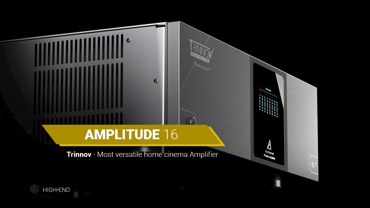 Amplitude16 - Most Versatile Home Cinema Amplifier - YouTube