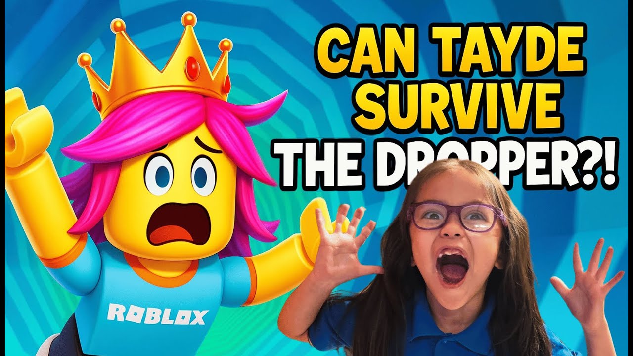 🌀 Can Tayde Survive The Dropper?! 😱 | Roblox Fun - YouTube