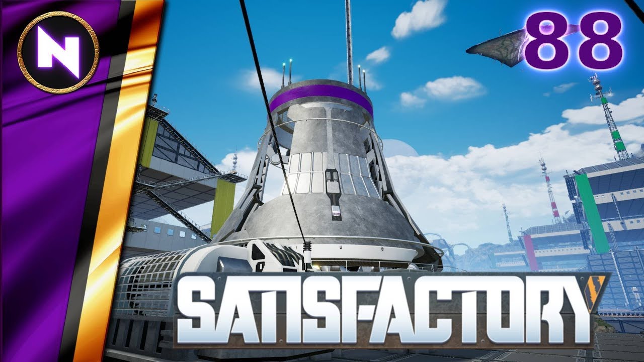 NUCLEAR POWER PLANT - Satisfactory City #88 - YouTube