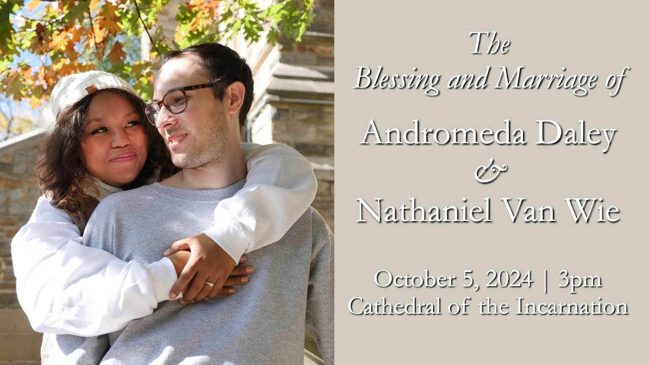 Andromeda Daley & Nathaniel Van Wie Wedding Sat. Oct. 5, 2024 3 PM ...
