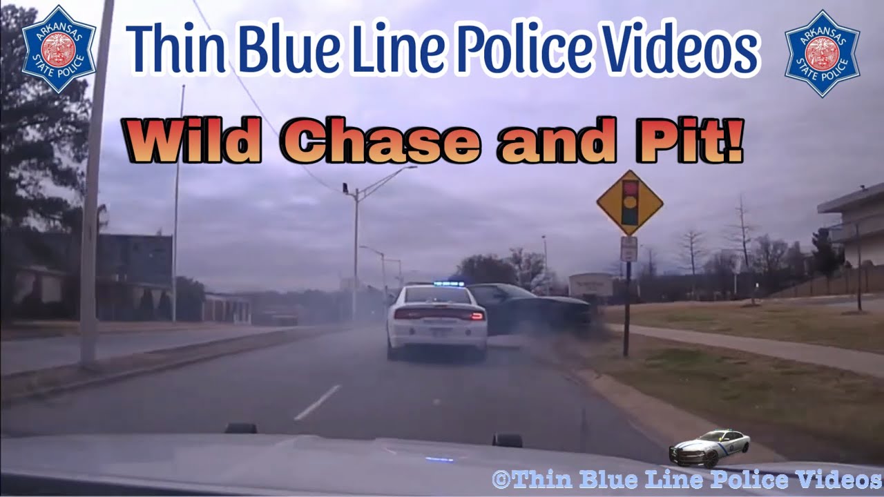 Dash Cam: Wild High-Speed Chase by Arkansas State Troopers - YouTube