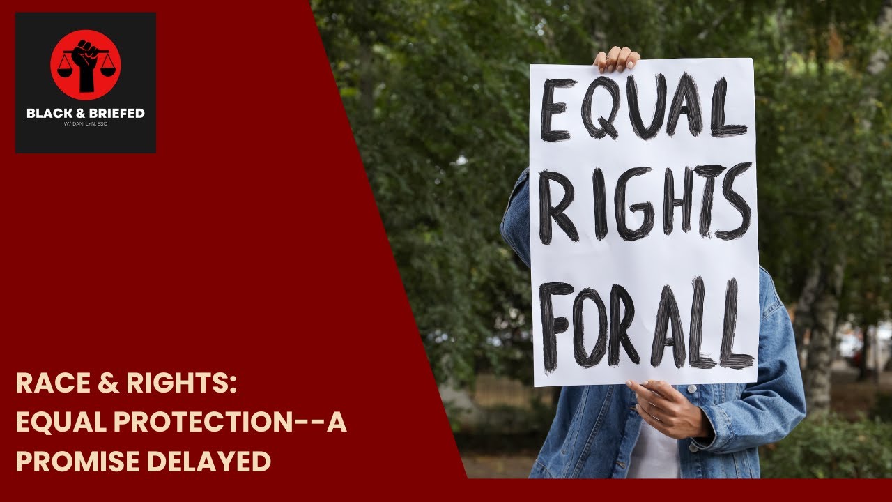 Race & Rights: The Equal Protection Clause--A Promise Delayed - YouTube
