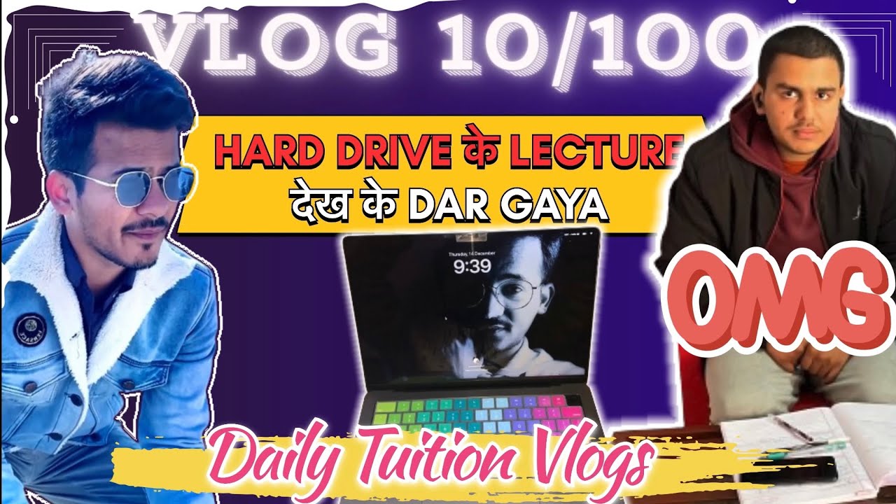 HARD DRIVE me konse LECTURE mile | MACBOOK le k fayda nahi hua | DAILY ...