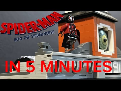 Spider-Man Into The Spider-Verse in 5 Minutes (LEGO Marvel Stop Motion ...