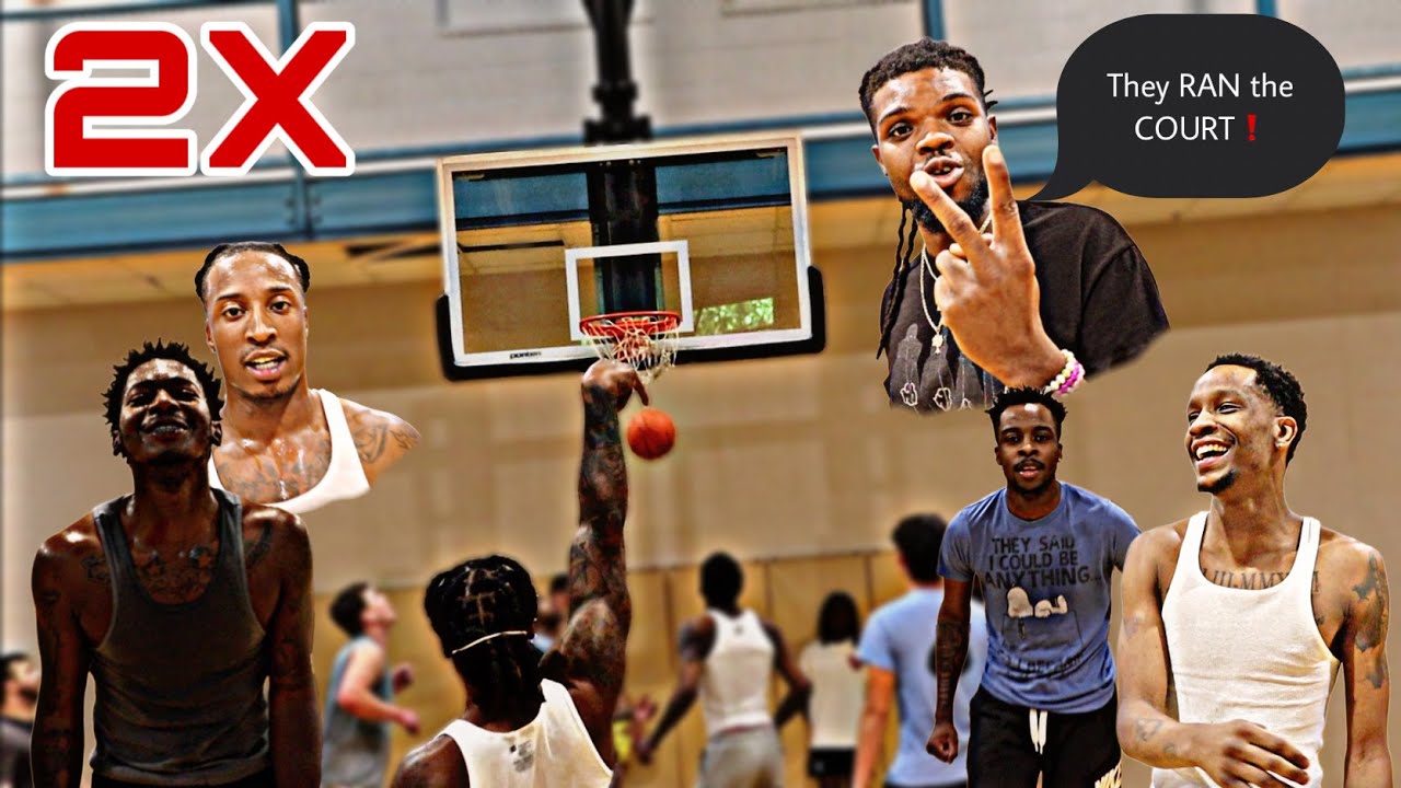 2x was RUNNING the COURT!! till this happened... - YouTube