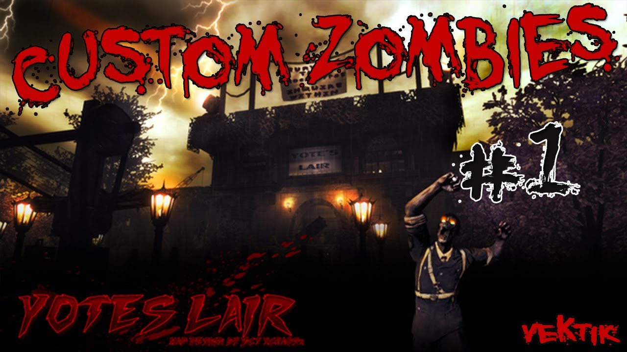 Custom Zombies | "Yotes Lair" Koop #1 (German) [HD] - YouTube