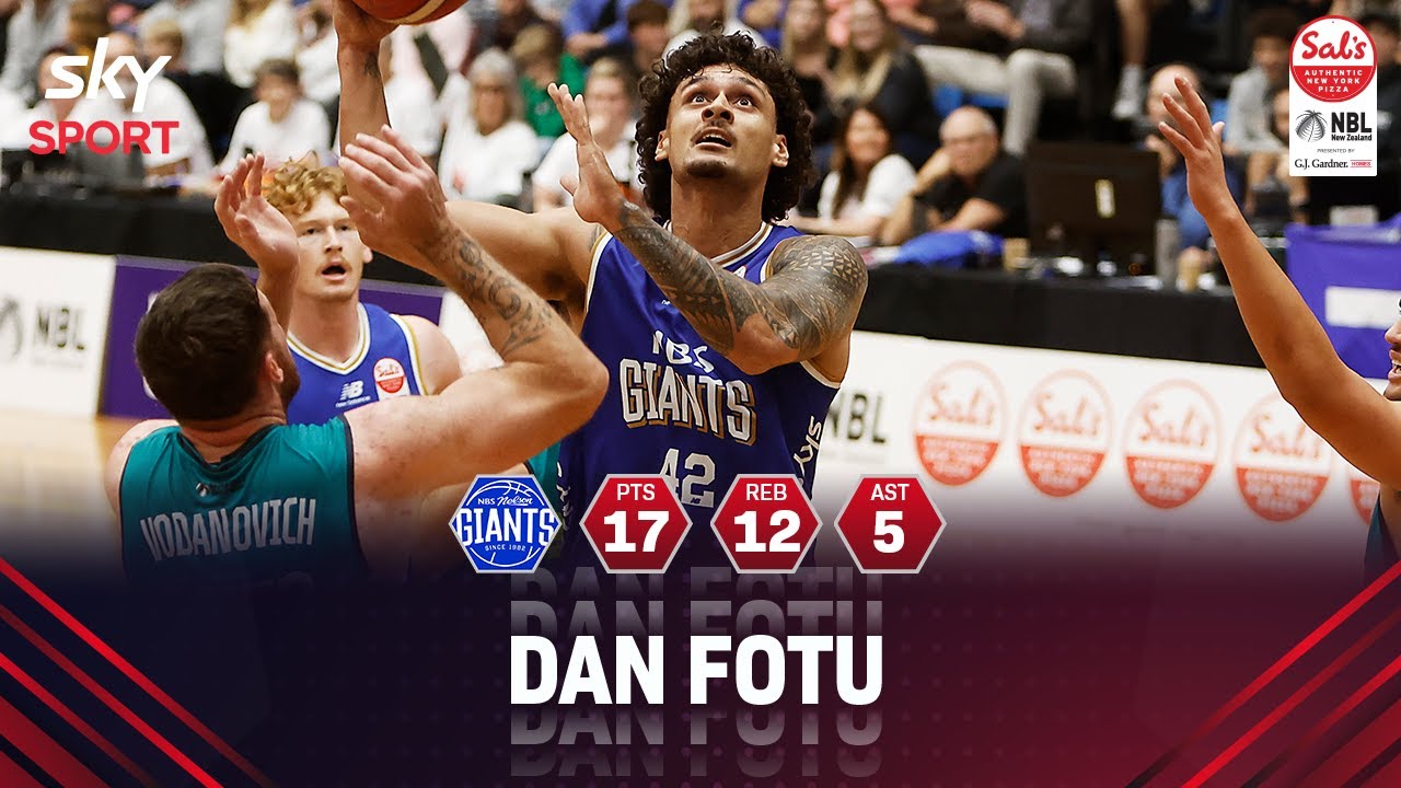 Dan Fotu 17 PTS, 12 REB vs. Tuatara - YouTube