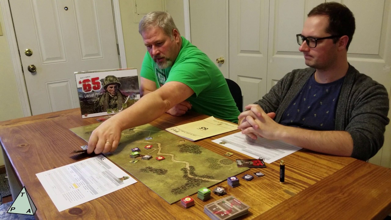'65: The Players' Aid Board Game Blitz - YouTube