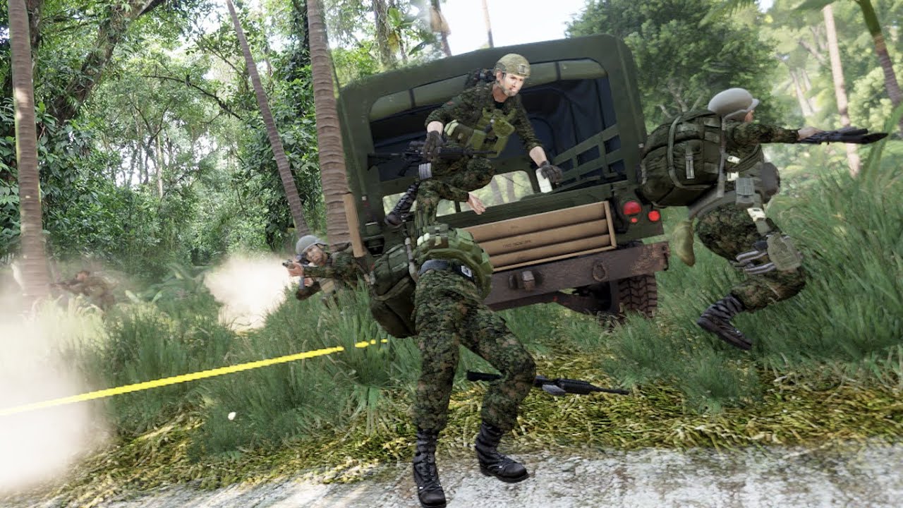 PHILIPPINE ARMY NA AMBUSH NG MGA KALABAN - REALISTIC - ARMA III ...
