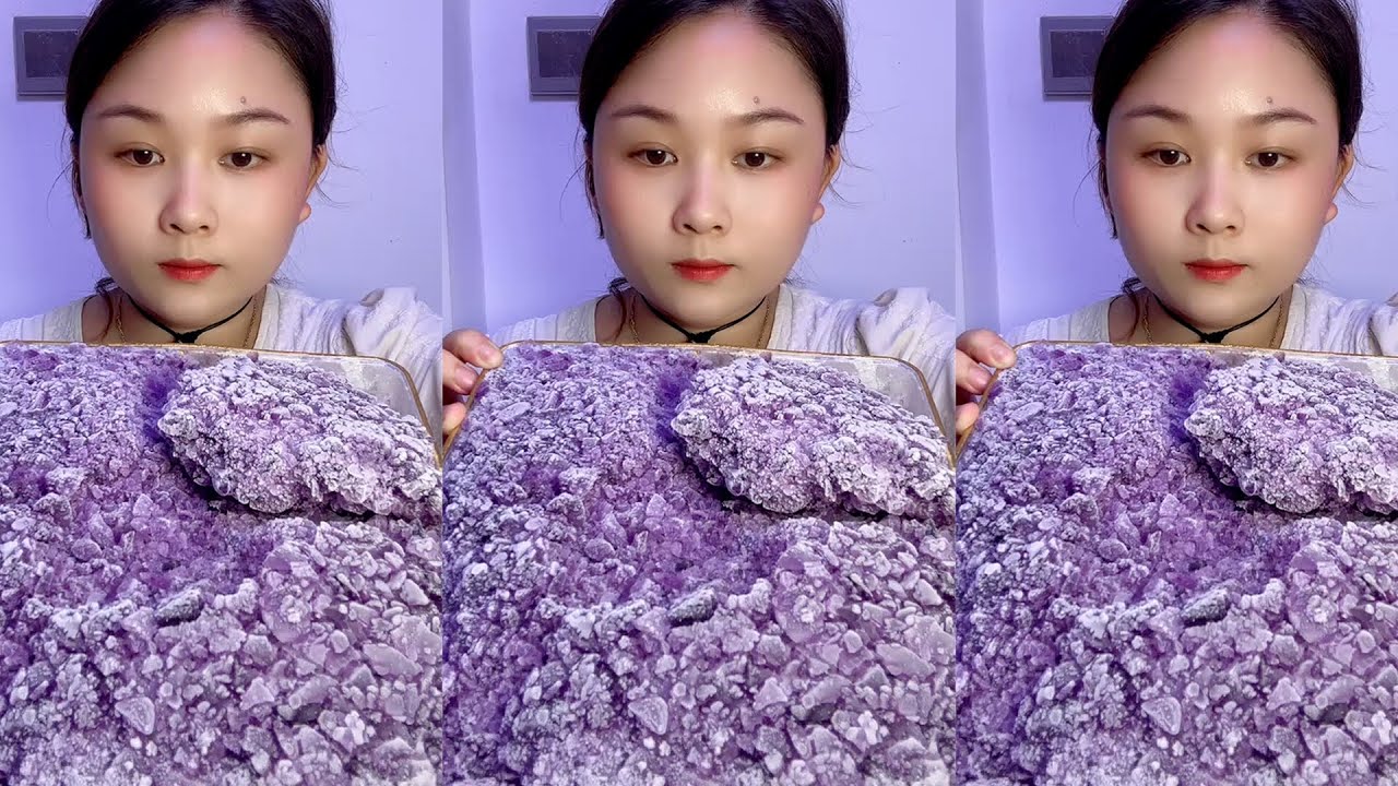 Giang Giang / Mukabang Ice / Frozen Mukbang #asmr #MukbangIce - YouTube