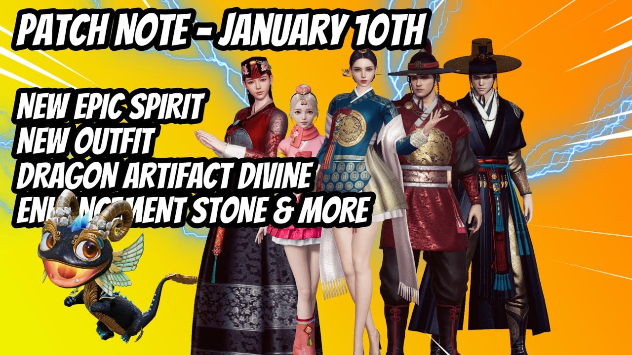 BAGONG OUTFIT AND EPIC SPIRIT NA NAMAN! | MIR4 Patch Note January 10th ...