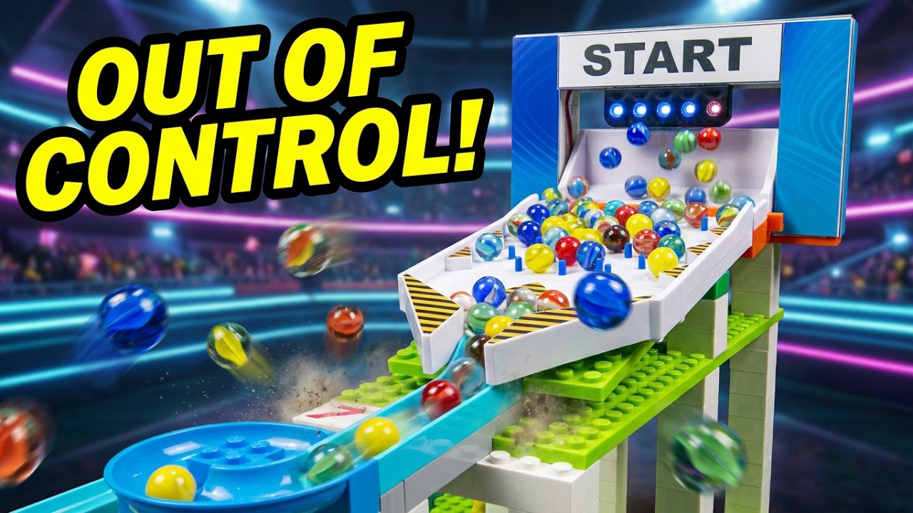 Every Marble Drops at Once… and It Gets Out of Control! 😱 - YouTube