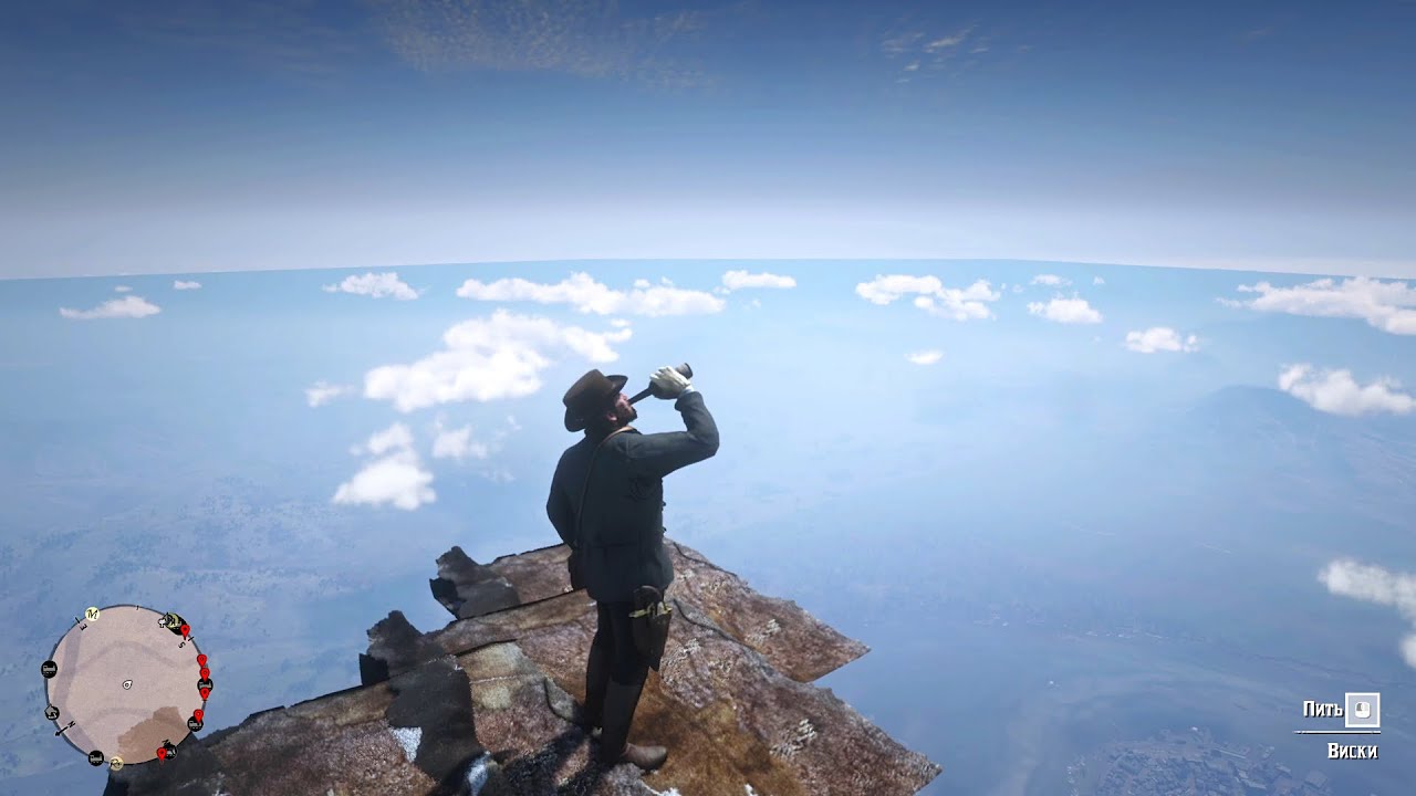 RDR2 - What if Arthur falls from a height drunk? - YouTube