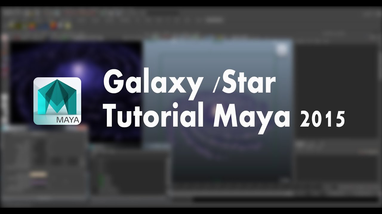 Maya Tutorial Making a Star / Galaxy - YouTube