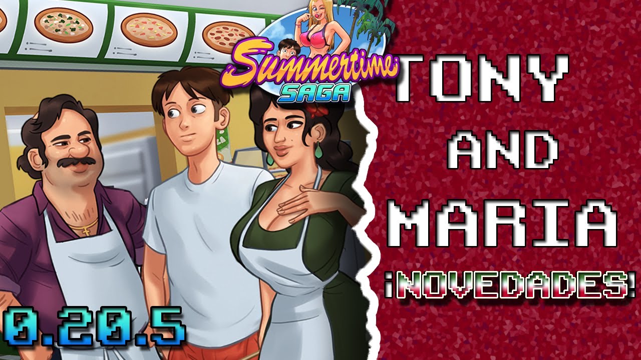 Summertime Saga 0.20.5 ¡Tony and Maria! ¿HABRÁ MAS CONTENIDO? en tan ...