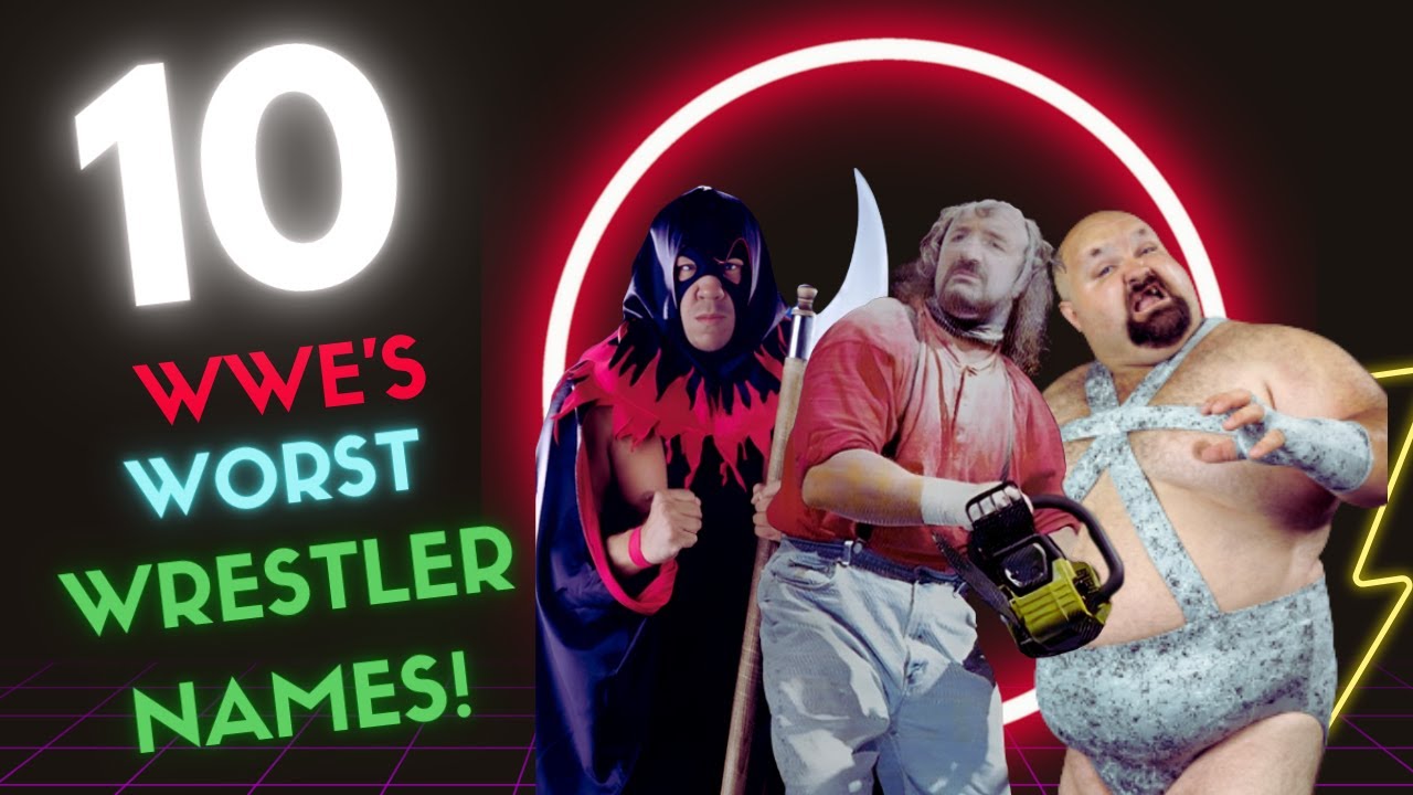 WWE's Most Embarrassing Wrestler Names From the 1990s - YouTube