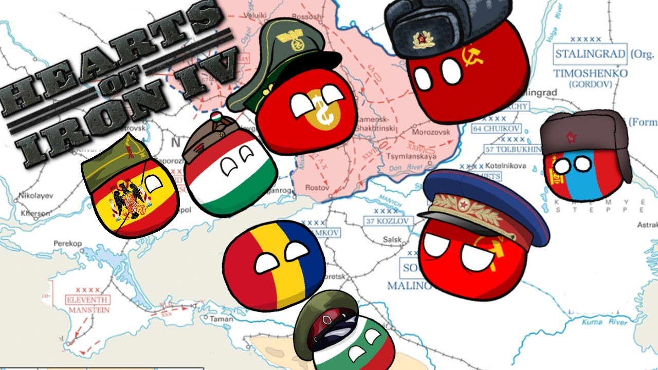 The Last Stand of The USSR - Hoi4 MP In A Nutshell - YouTube