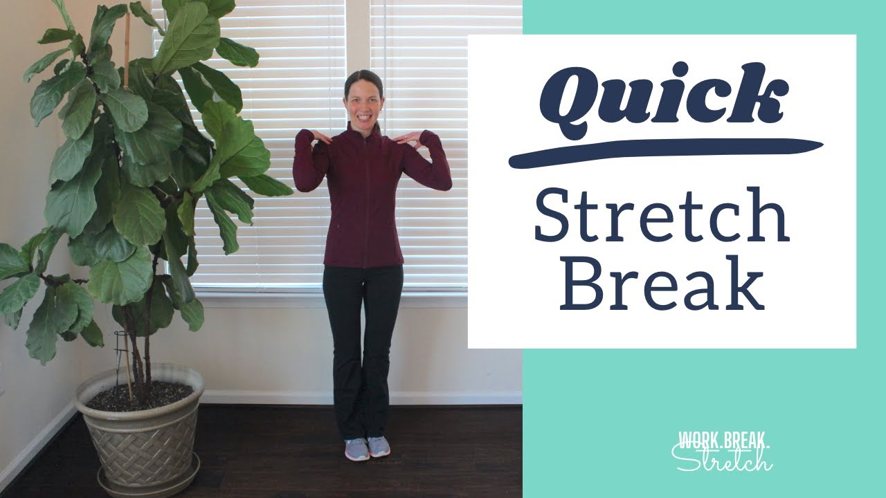 QUICK Office Stretch Break - YouTube