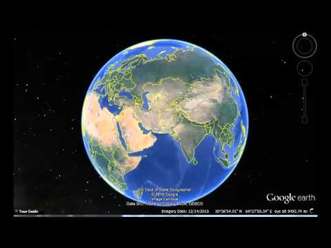 Iran Google Earth View - YouTube