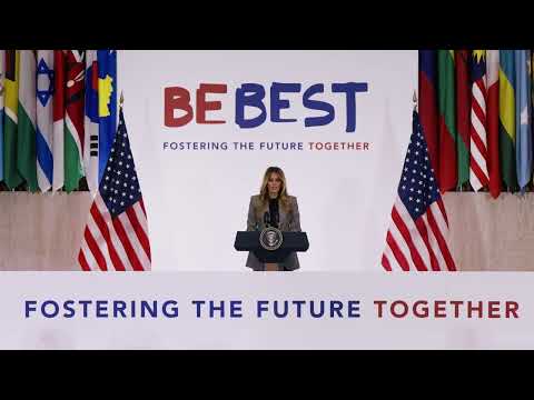 Fostering the Future Together Global Coalition Summit: First Lady Melania Trump