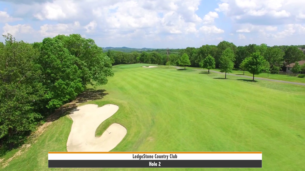 Ledgestone Country Club Hole 2 - YouTube