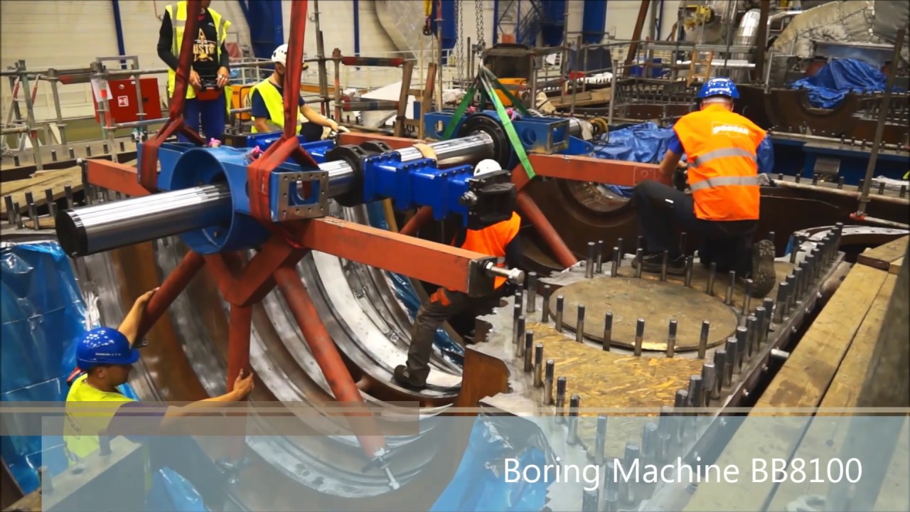 Boring Machine BB8100 - YouTube
