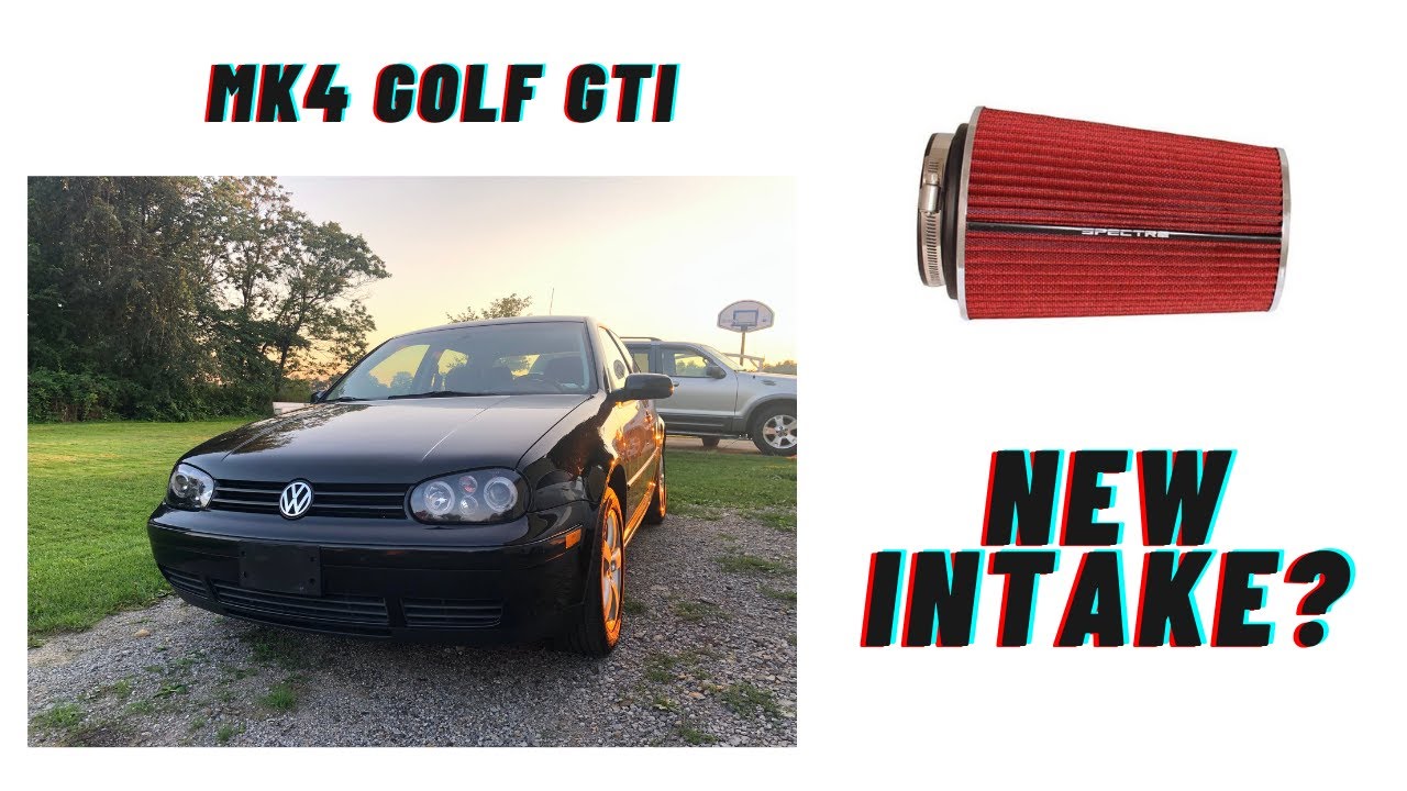 MK4 Golf GTI Intake Install Sound Turbo Sound - YouTube