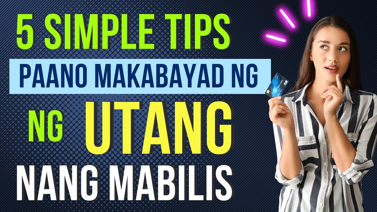 5 Tips Paano Makabayad ng Utang Nang Mabilis - YouTube