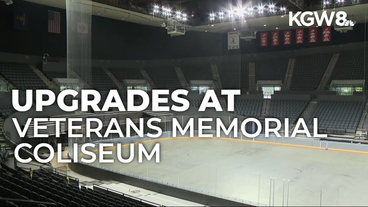 Memorial Coliseum in Portland begins major upgrades - YouTube