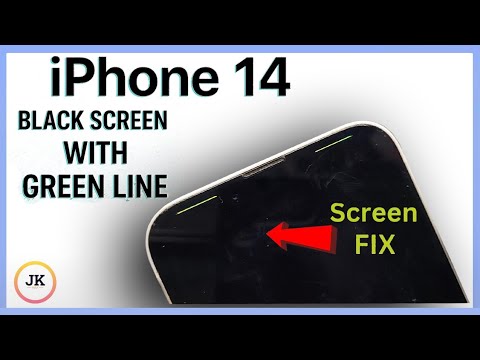 iPhone 14 Black Screen & Green Line After Update | Display Fix - YouTube