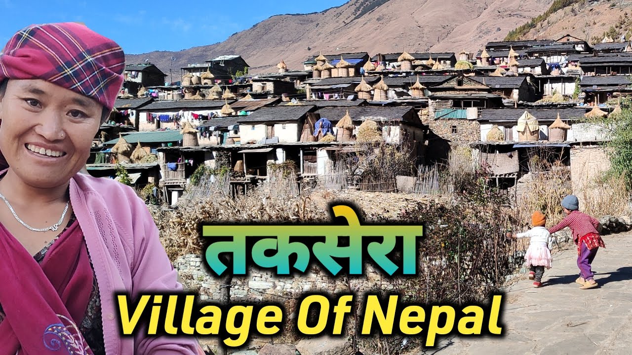 Taksera Rukum Village life of Nepal || Mountain Village life of Nepal ...