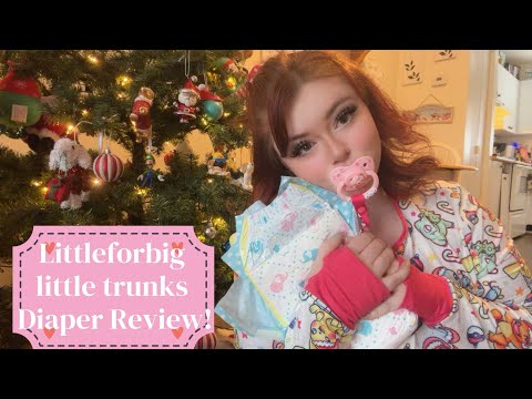 Littleforbig little trunks adult diaper review (Littlespace / ABDL) 