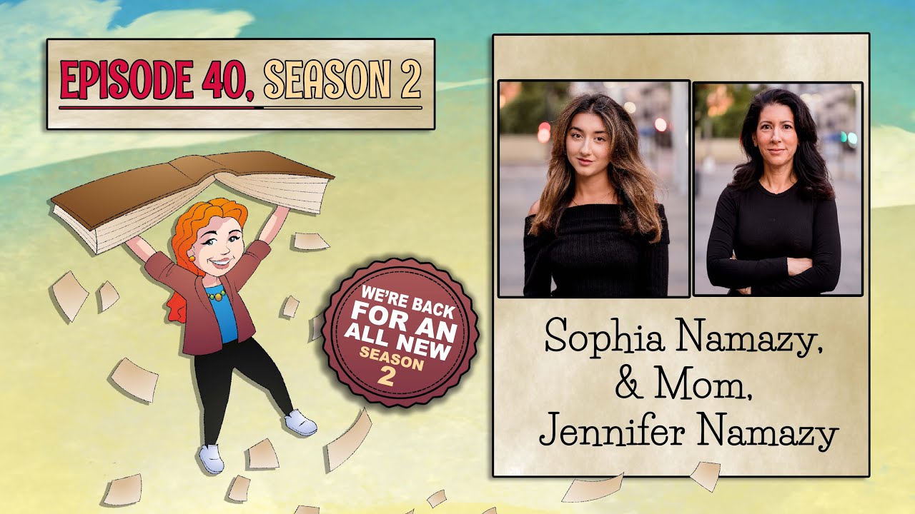 Hair-Raising Fun with Teen Author | Sophia Namazy & Mom | Jennifer ...