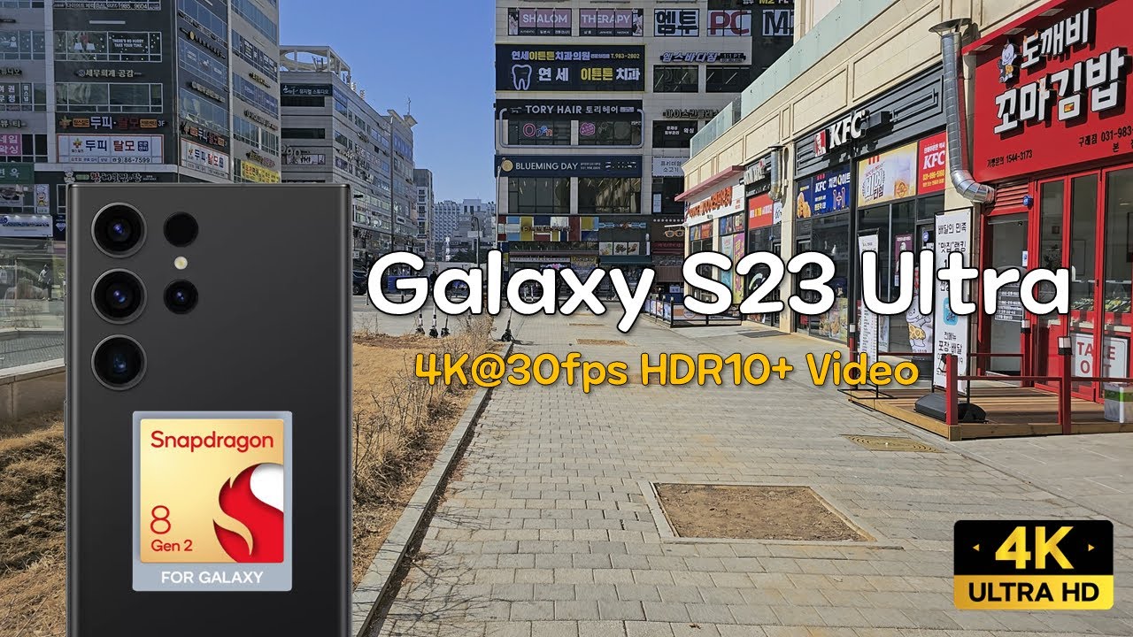 Galaxy S23 Ultra - 4K@30fps HDR10+ Video - YouTube