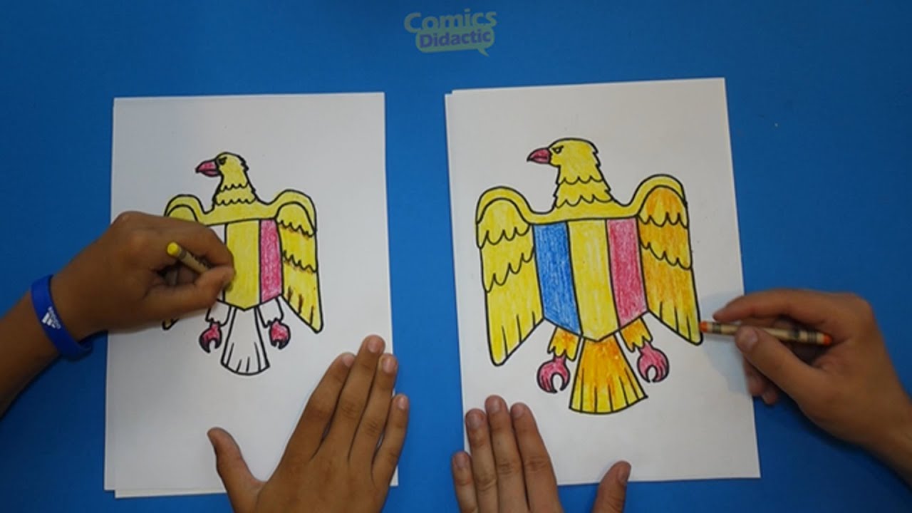 Comics Didactic episodul 5 - Acvila din Stema României - YouTube