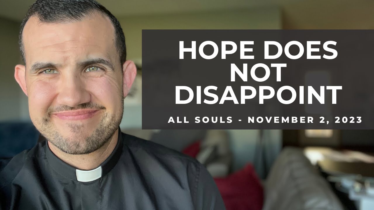Hope does not disappoint - YouTube