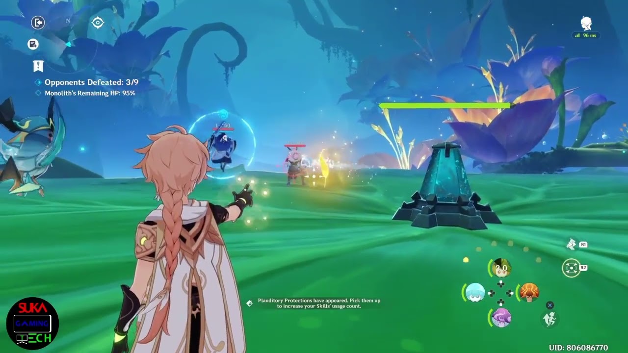 Zone Defense Raid Disruption Genshin Impact - YouTube