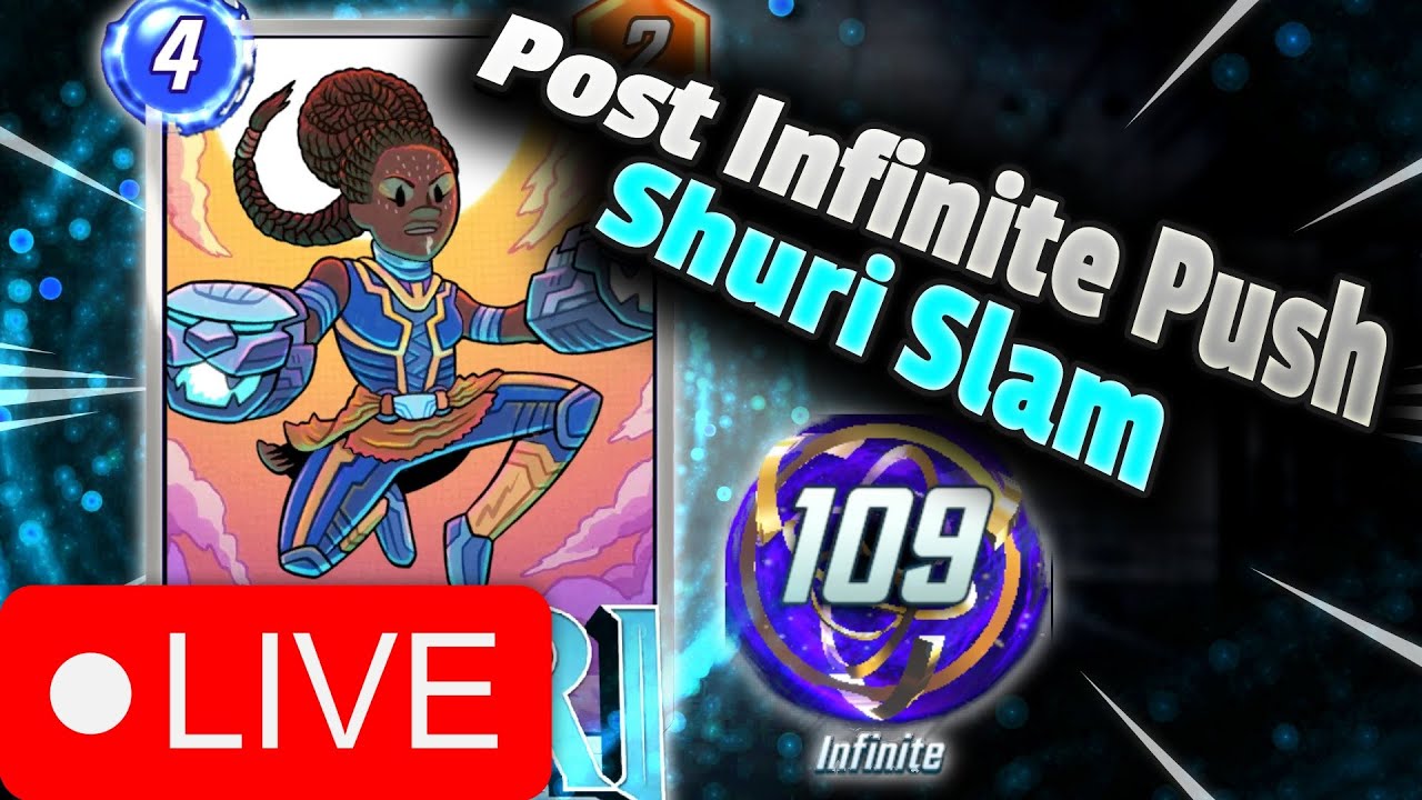 Shuri Slam - Post Infinite Push! - Marvel Snap Gameplay - YouTube