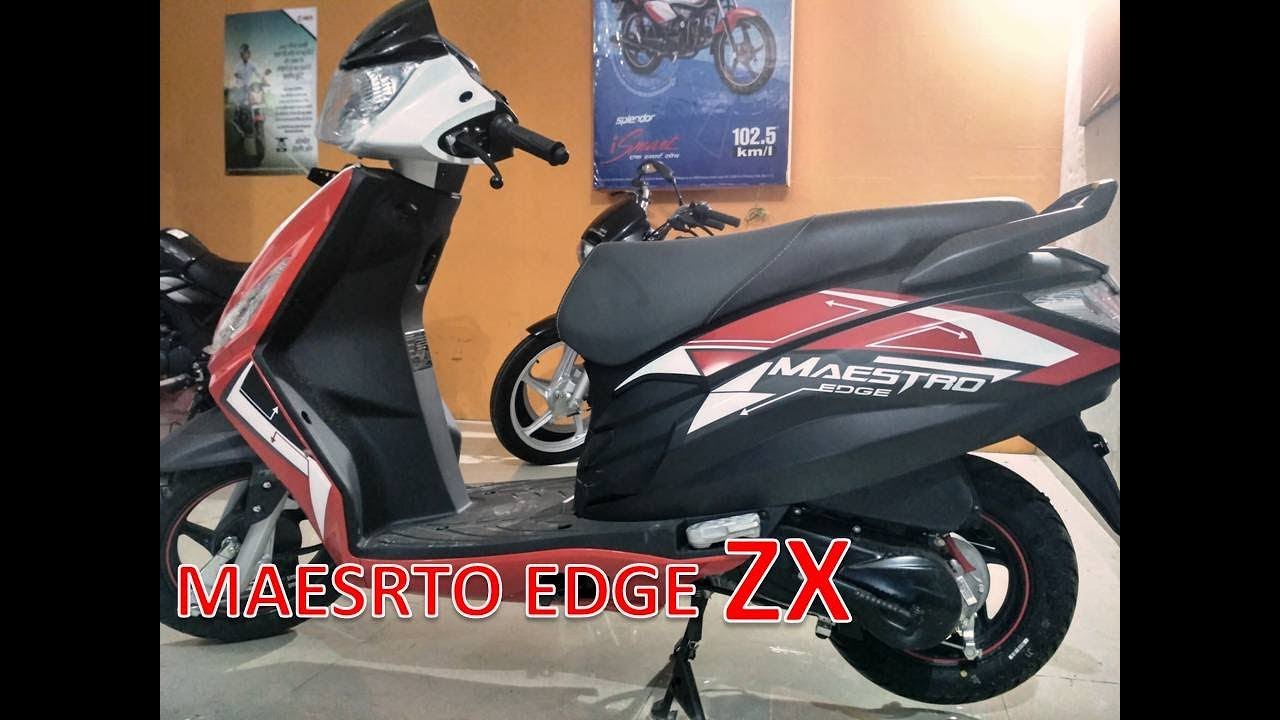 Maestro Edge ZX 2017 BS4 -AHO SHORT REVIEW - YouTube