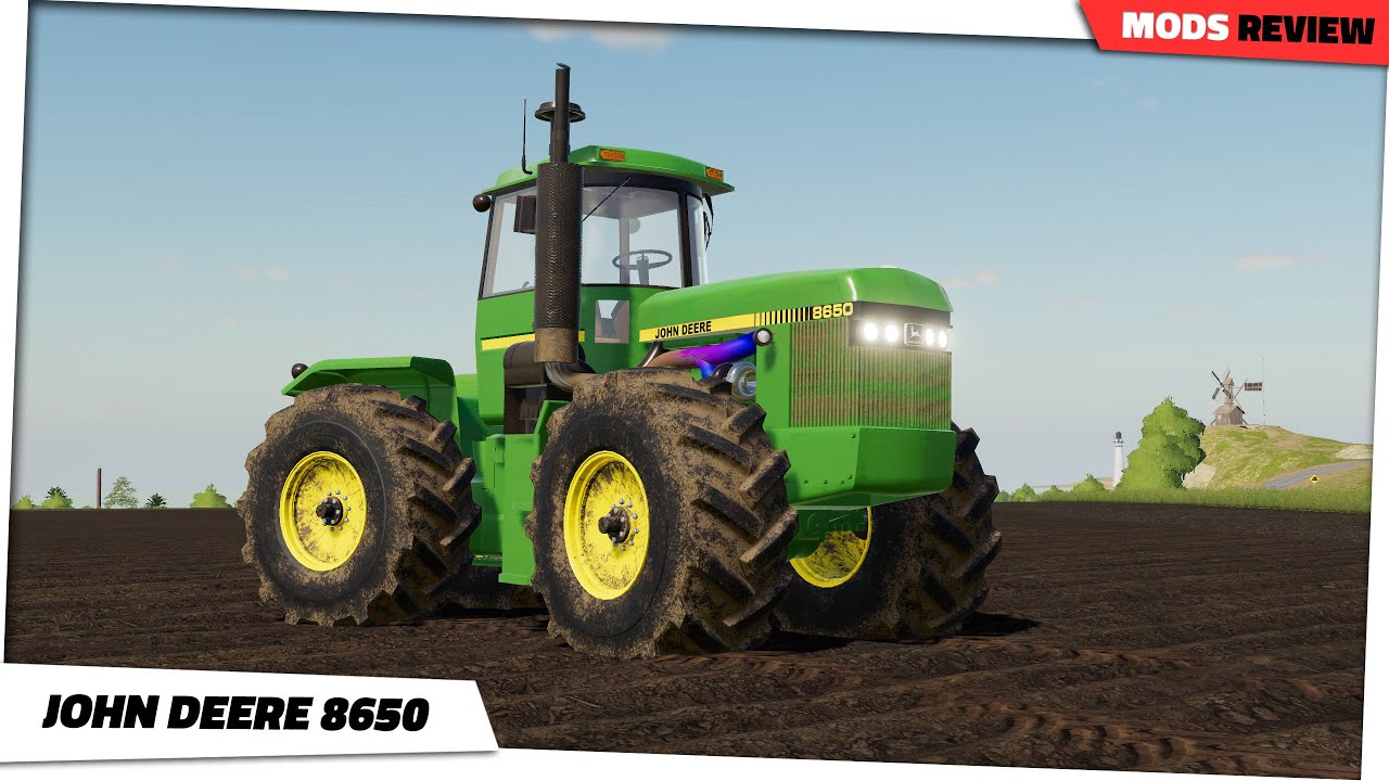 FS19 | John Deere 8650 - Mods Review - YouTube
