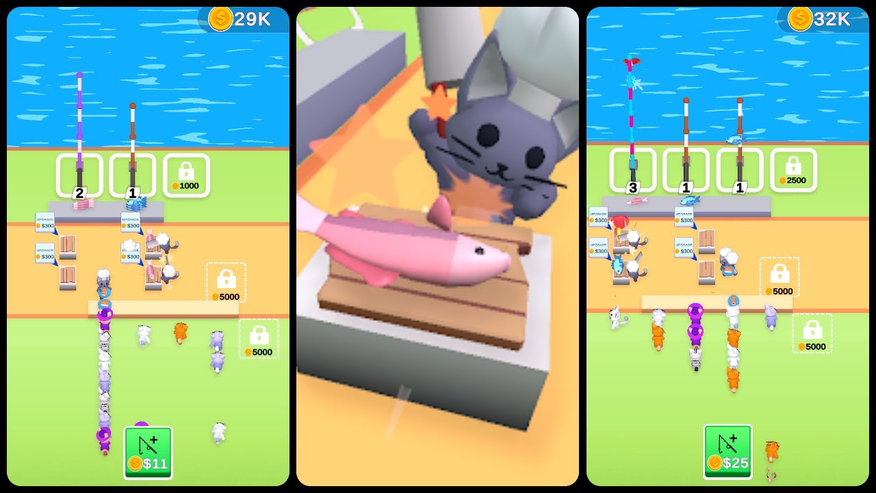 Feed The Cats Mobile Game | Gameplay Android - YouTube