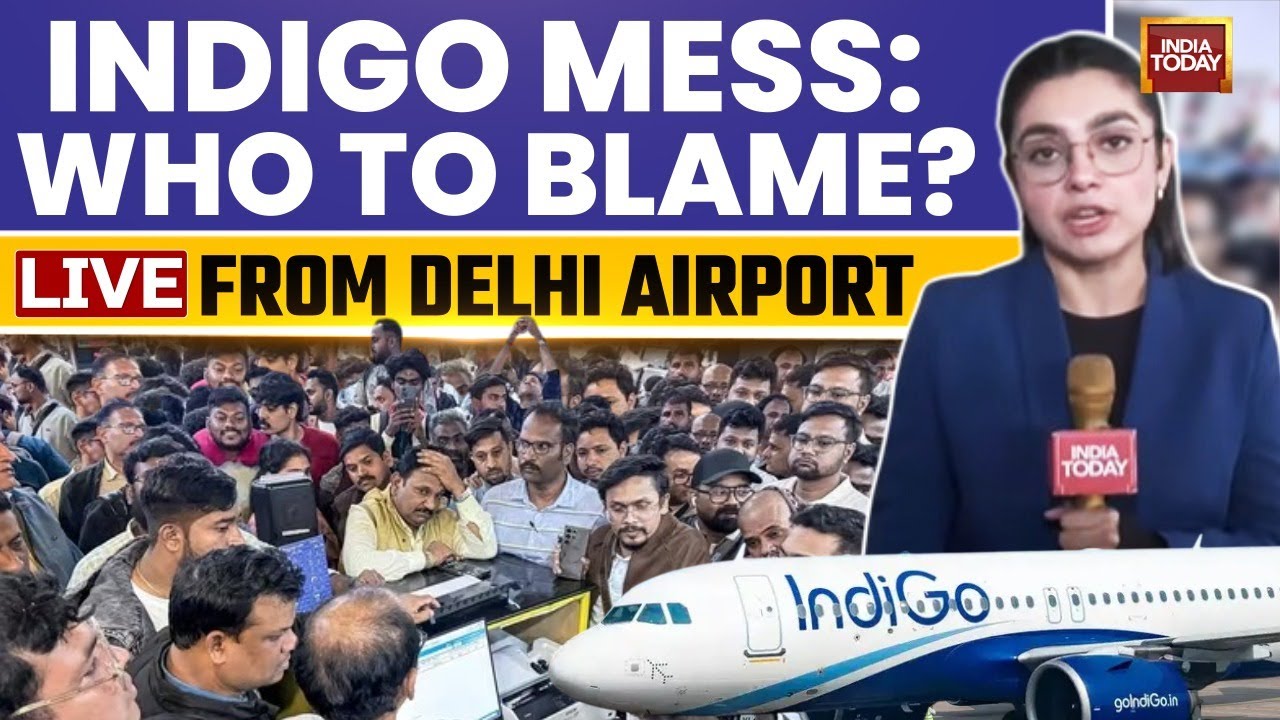 Indigo Flight Cancellation Updates LIVE | Delhi Airport LIVE Report ...