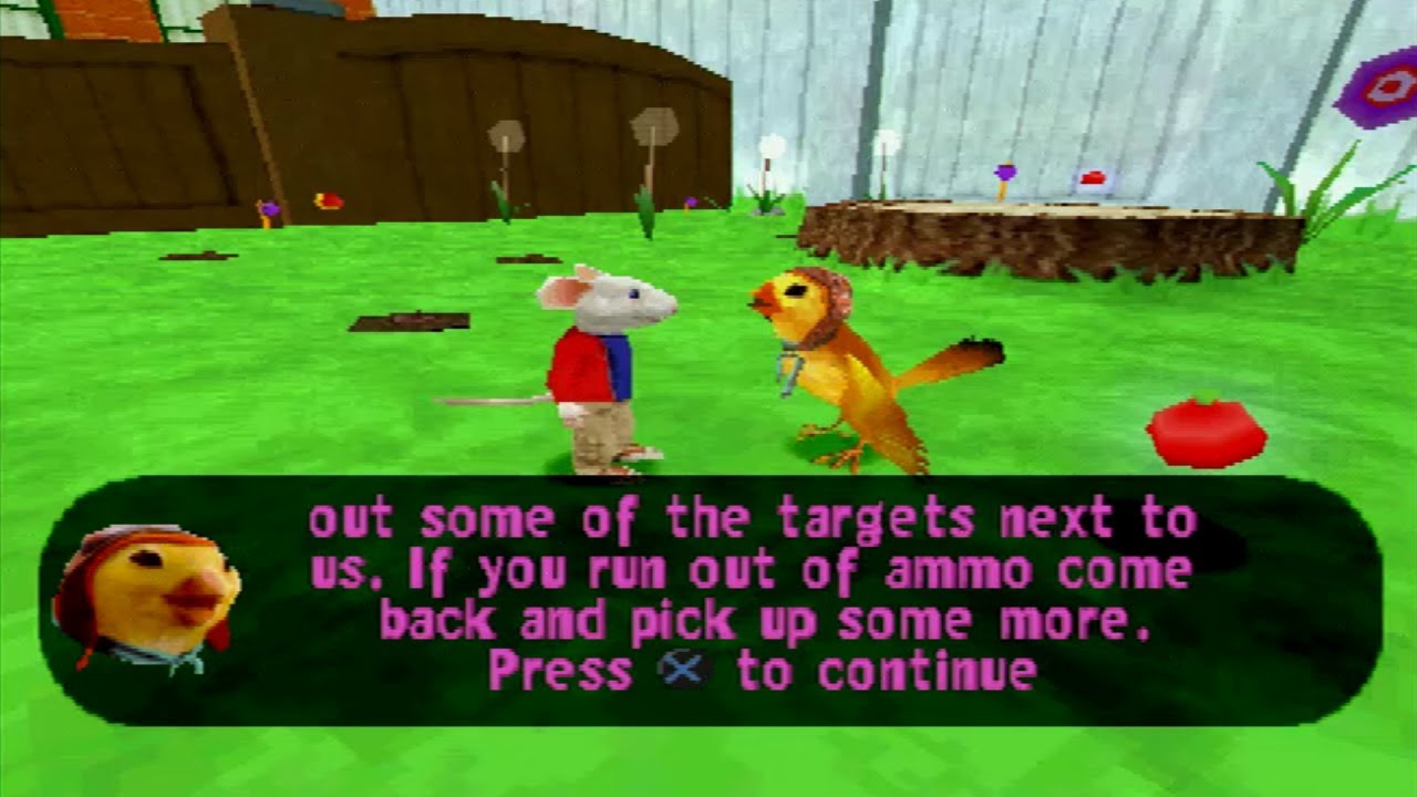Stuart Little 2 PS1 Training Level - YouTube