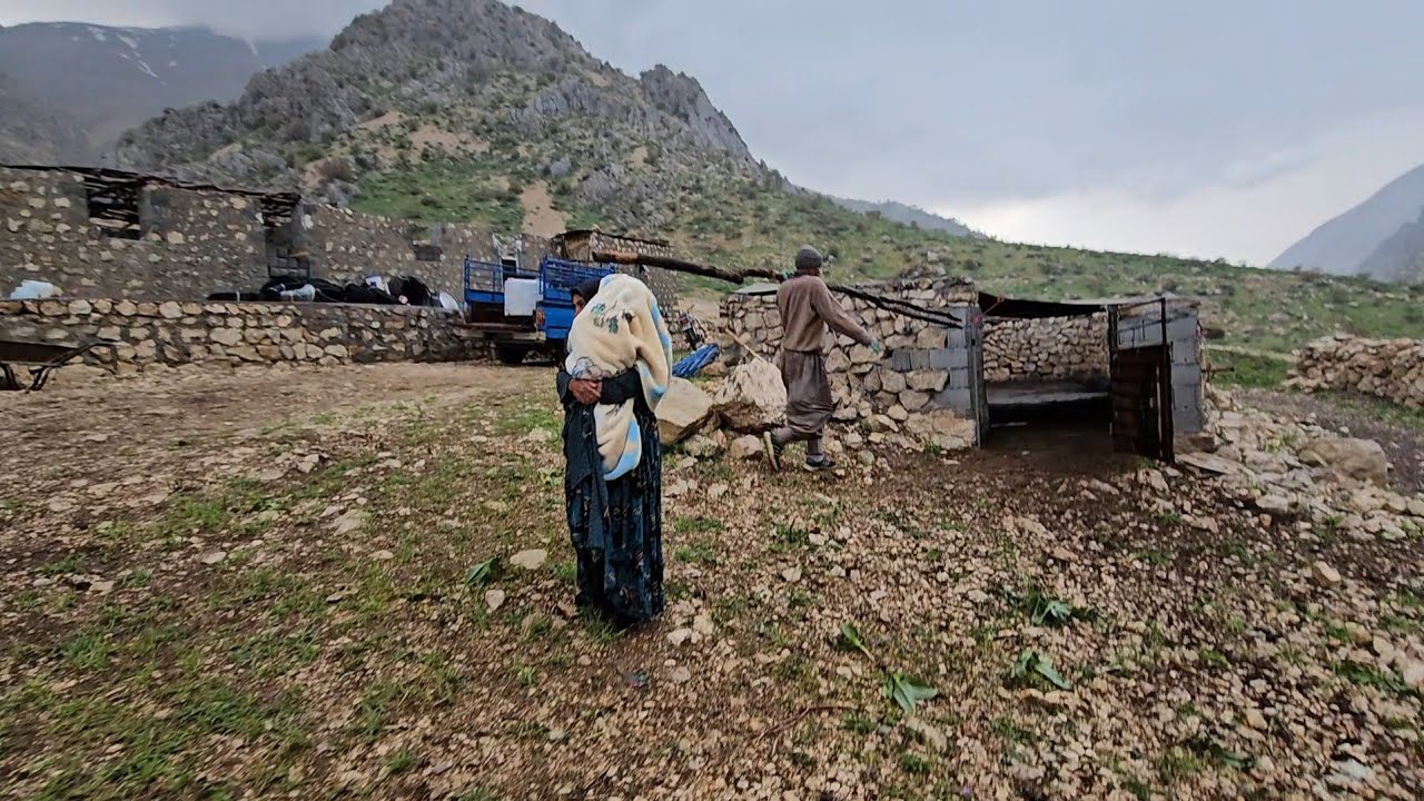IRAN nomadic life | daily routine village life of Iran | Nomadic ...