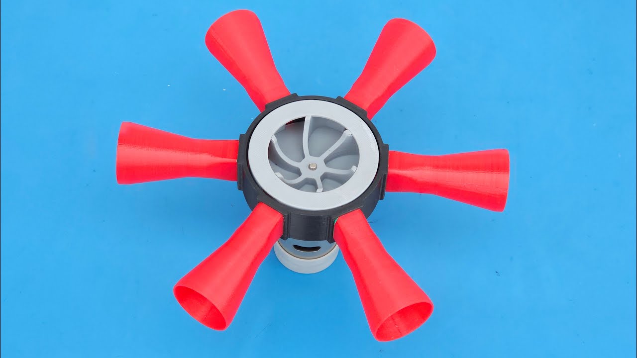 DIY Air Raid Siren from 775 Motor - YouTube