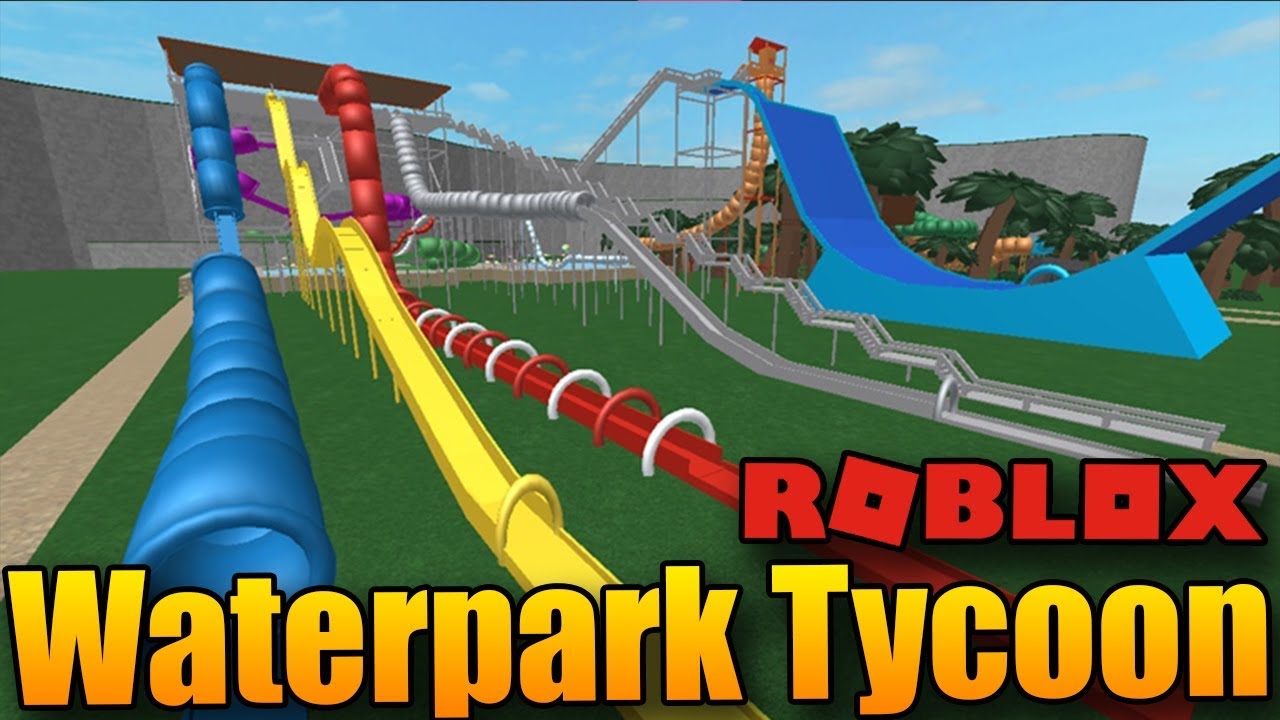 Mám svůj vlastní AQUAPARK! 😱😍| ROBLOX: Waterpark Tycoon - YouTube